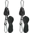 Ratchet Ropes with Hooks Ratchet Rope Pulley Adjustable Ratchet Rope ...