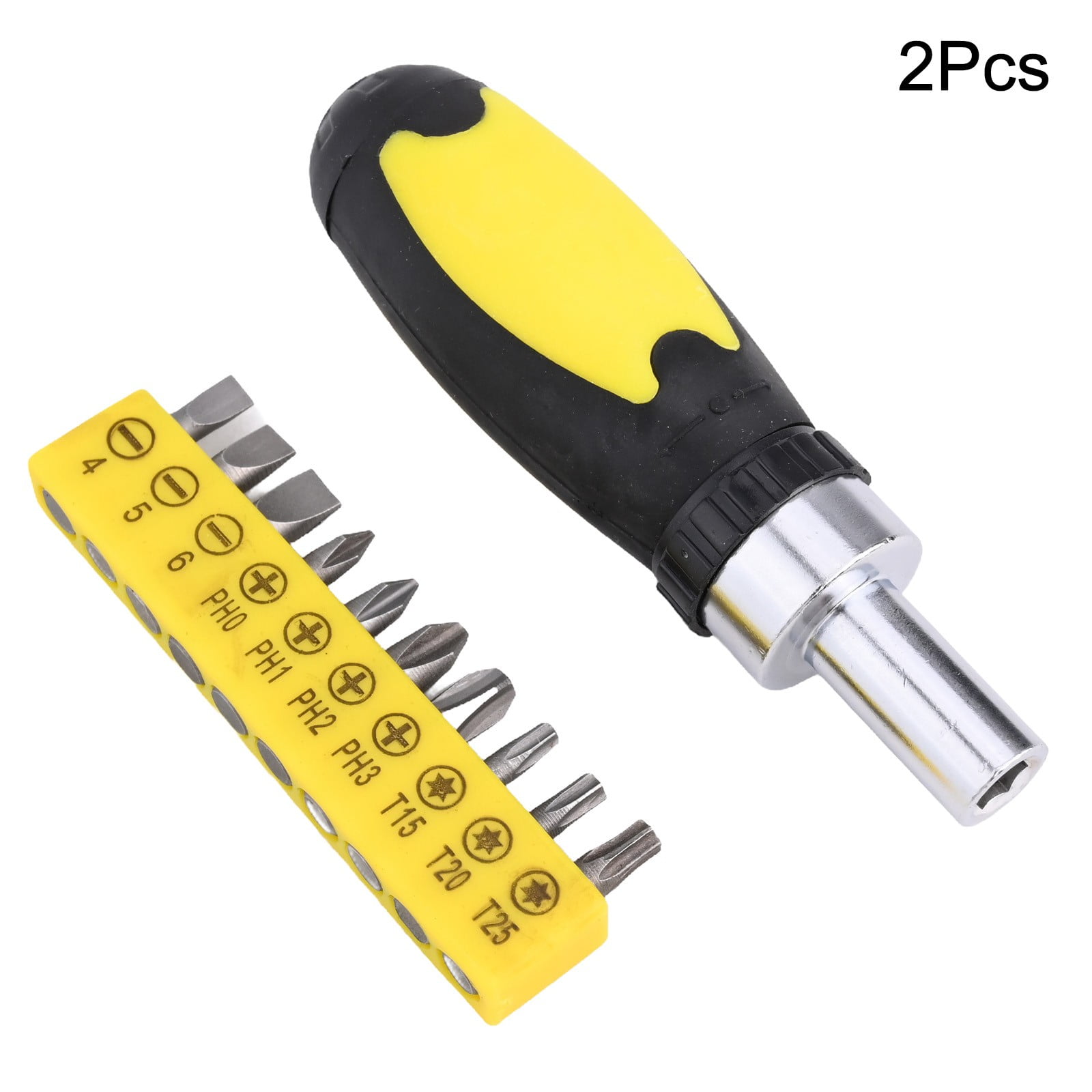 Ratchet Screwdriver Bit Quick Ratchet Wrench Set 1/4 Inch Adapter Shank ...