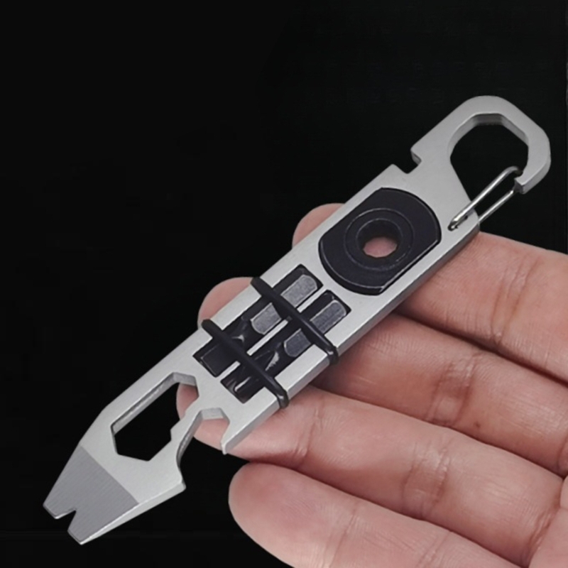 Ratchet Screwdriver Multifunctional Crowbar Mini EDC Multitool Allen ...