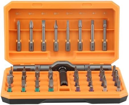 Ratchet Screwdriver Set, 42 in 1 Magnetic Screwdriver Set, Portable ...