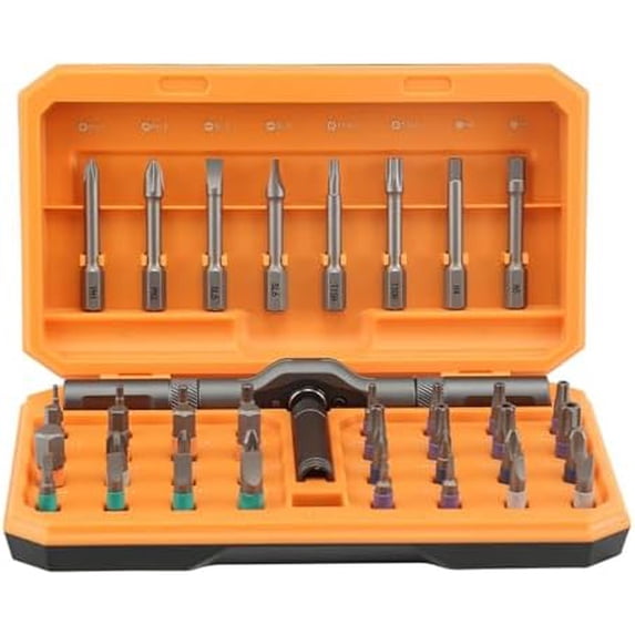 Ratchet Screwdriver Set, 42 in 1 Magnetic Screwdriver Set, Portable ...