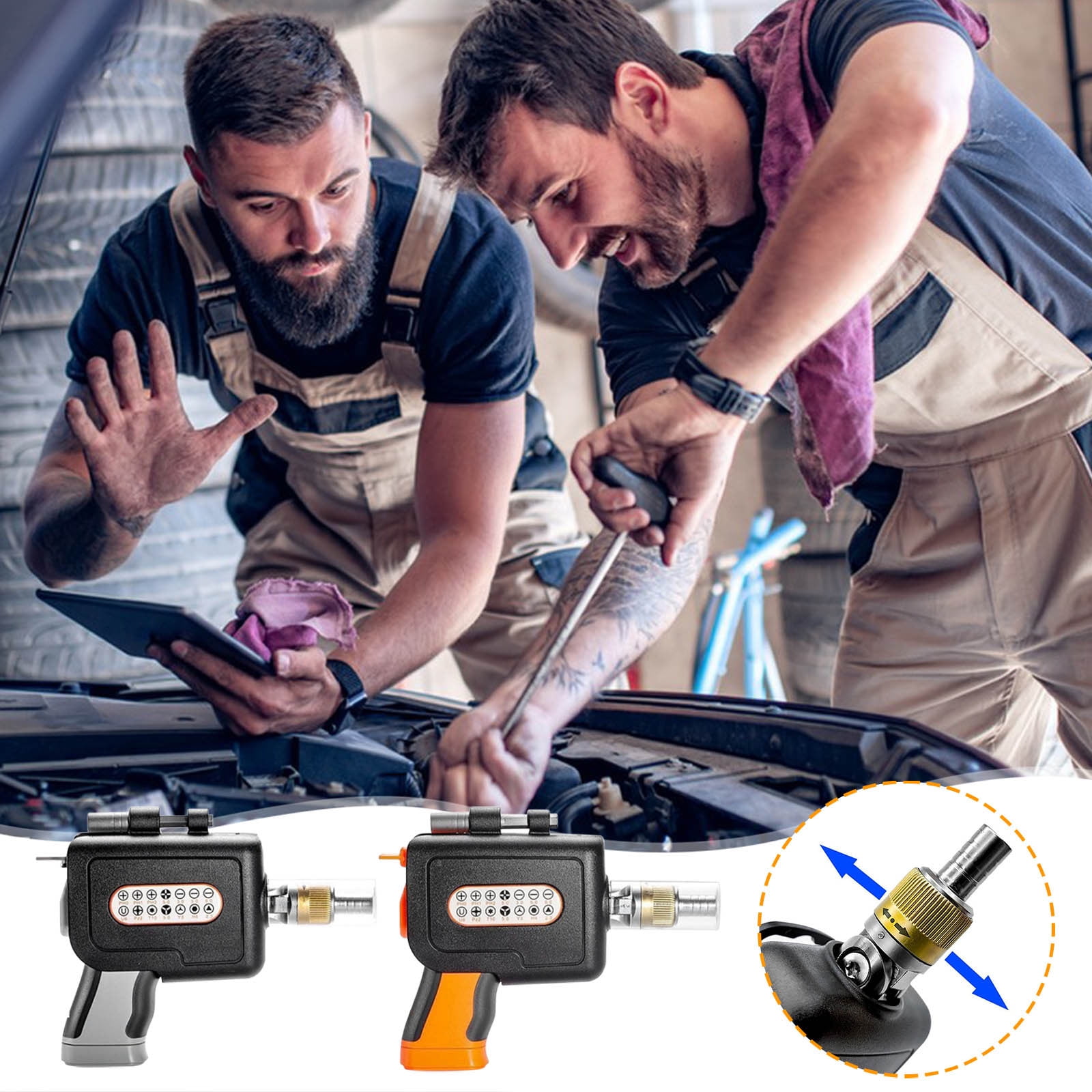 Ratchet Screwdriver Set, Automotive Repair Tools, Durable Steel ...