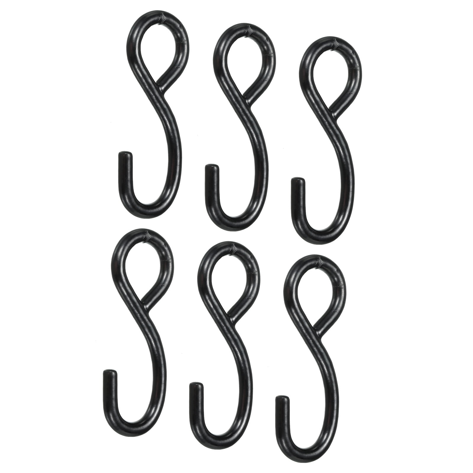 Ratchet Strap S Hook Load 1102 Lbs 104mm Length for 1" Tie Down Strap 6 ...