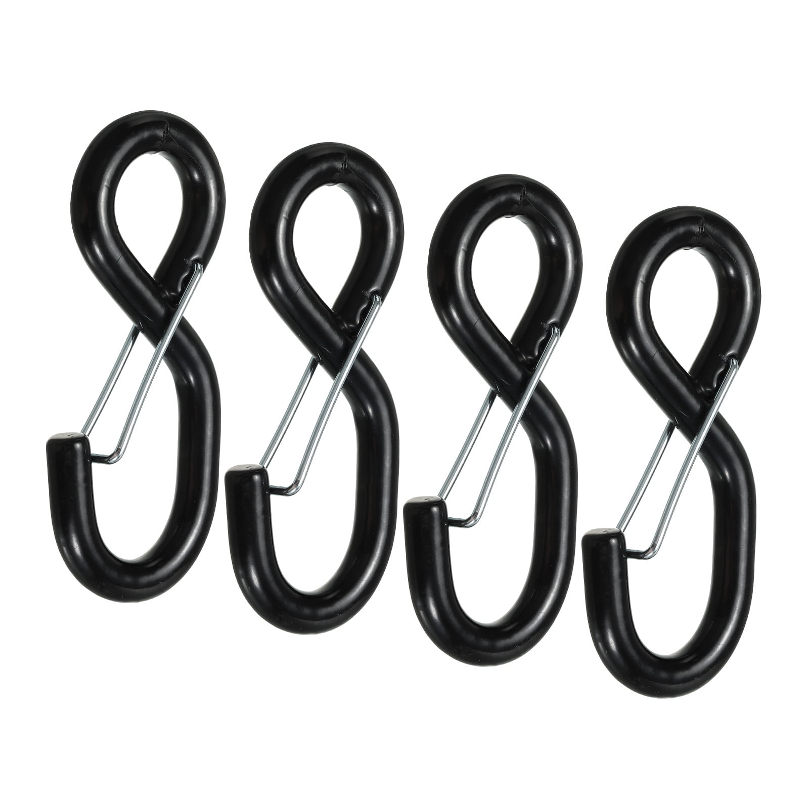 Ratchet Strap S Hook with Latch Load 3306 Lbs for 1" Tie Down Strap 4 ...