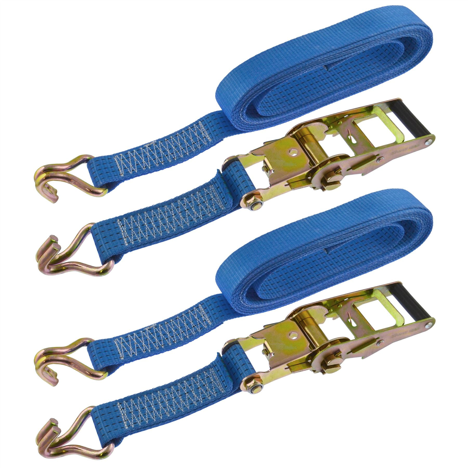 Ratchet Strap Trailer Tie Down 5m Handle Hooks Recovery 2.5 Ton Lashing ...