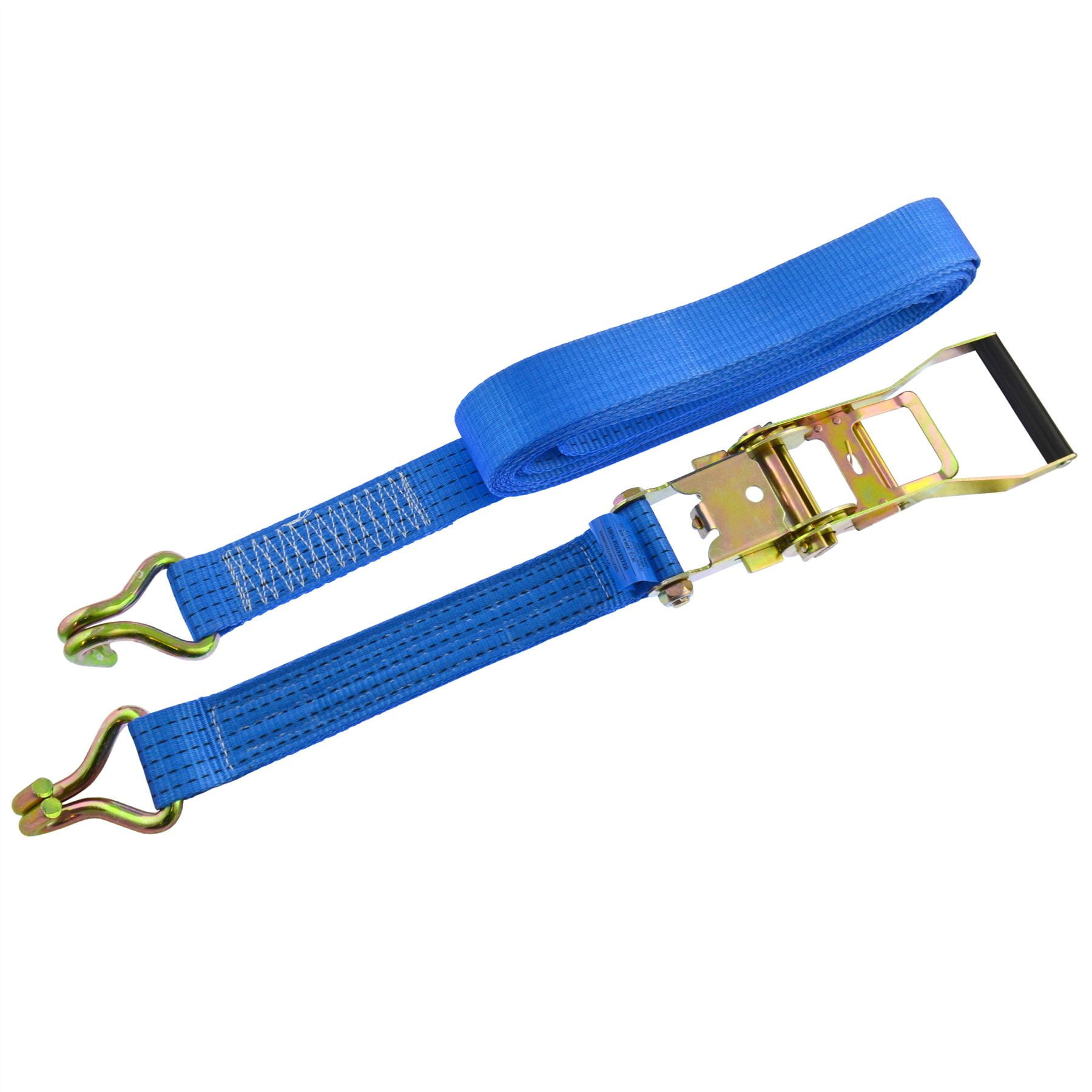 Ratchet Strap Trailer Tie Down 8m Handle Hooks Recovery 2.5 Ton Lashing ...