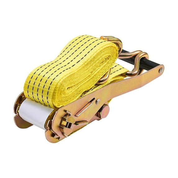 Ratchet Straps 2in x 15ft 6 Pack - Heavy Duty Tie Downs with J Hooks ...