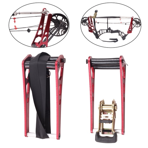 Ratchet Style Compound Bow Press - Portable Aluminum Alloy String ...