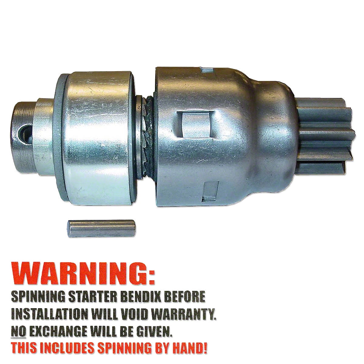Ratchet Style Starter Drive (Bendix) Assembly Fits Ford Tractor ...