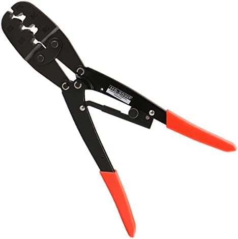 Ratchet Terminal Crimper Crimping Tool HS-50WF for 8-1/0 AWG 10,16,25 ...