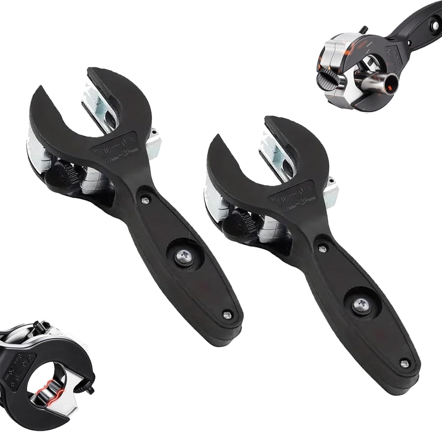 Ratchet-Type Pipe Cutter, One-Hand Fast Pipe Cutting Tool, for Copper ...