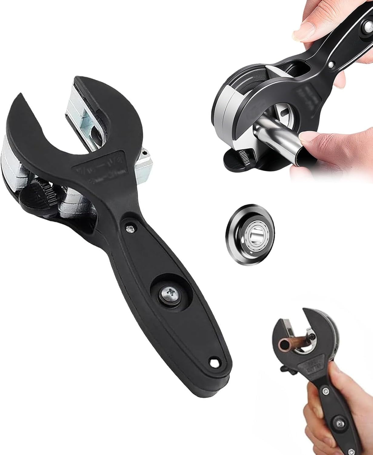 Ratchet-Type Pipe Cutter, One-Hand Fast Pipe Cutting Tool,Ratcheting ...