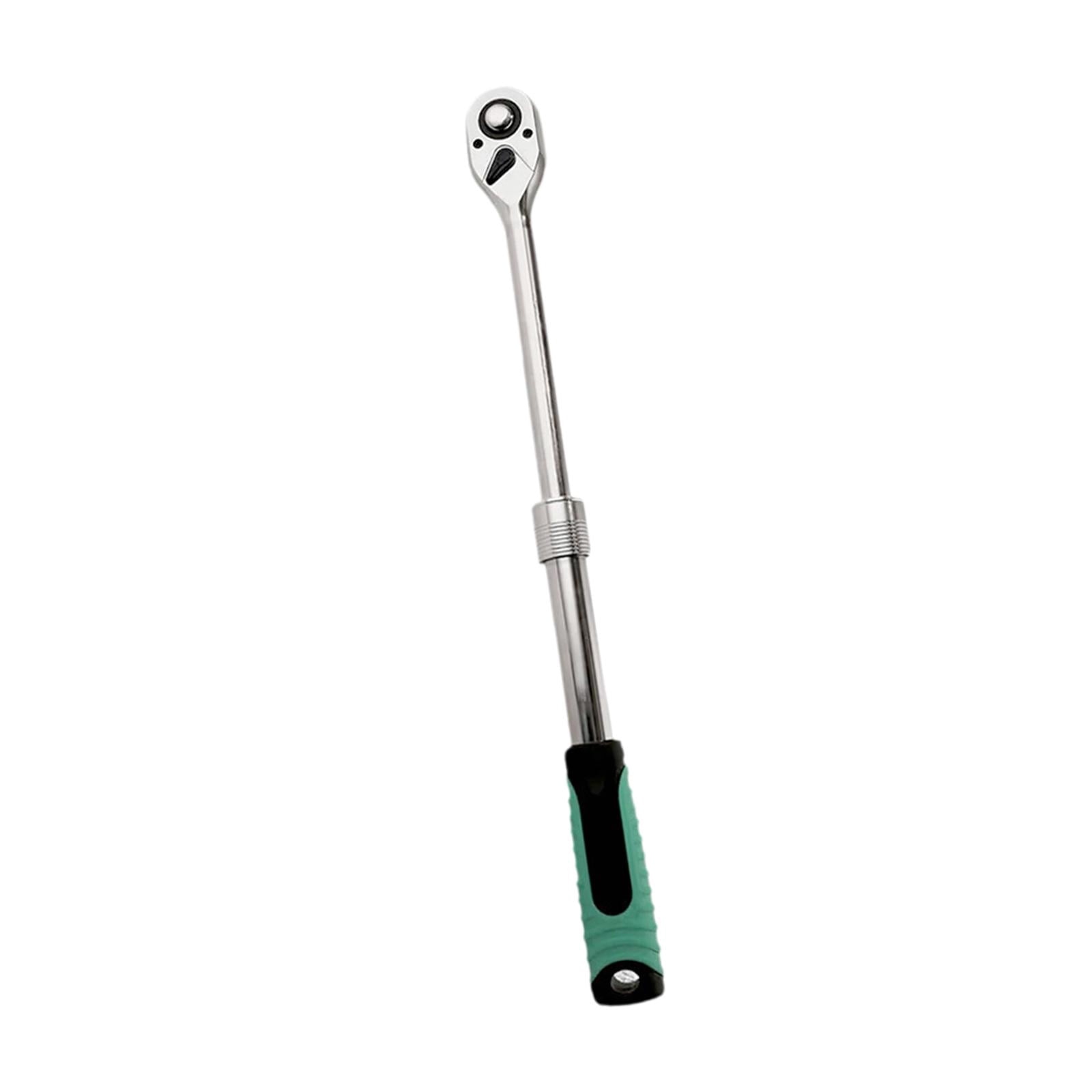 Ratchet Wrench Adjustable Retractable Wrench Quick Release 72 Teeth ...