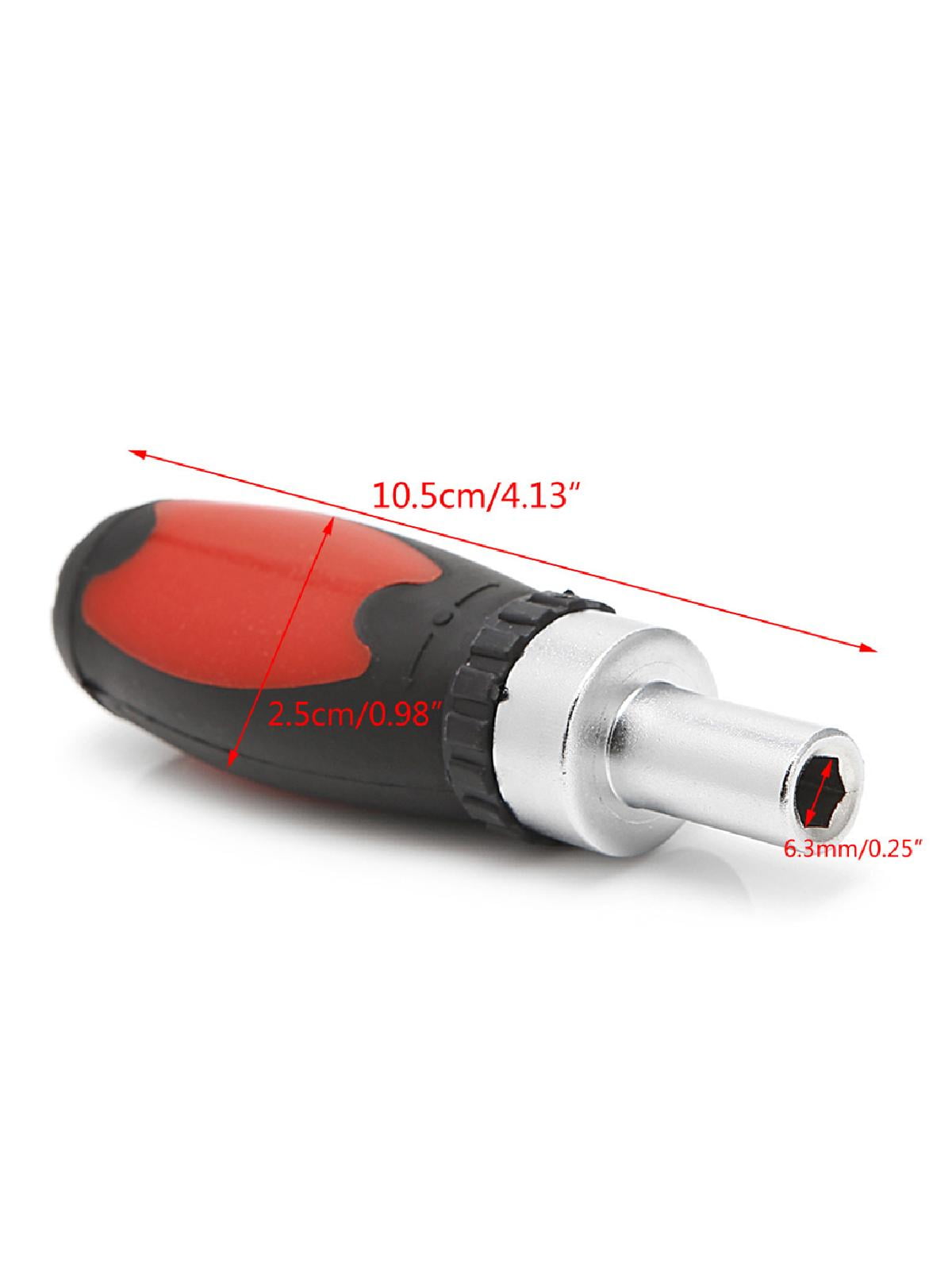 Ratchet Wrench Screwdriver Ratchet Handle Screw Driver Carbon Steel 6 ...