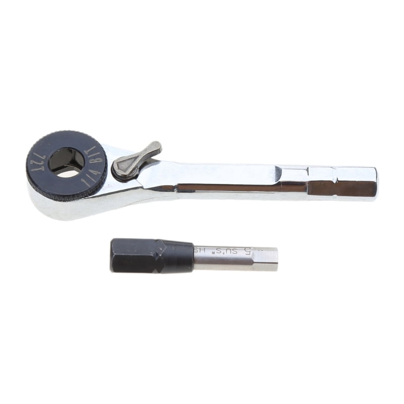 Ratchet Wrench Set 1/4 Inch Ratchet Multifunction Screwdriver Mini ...