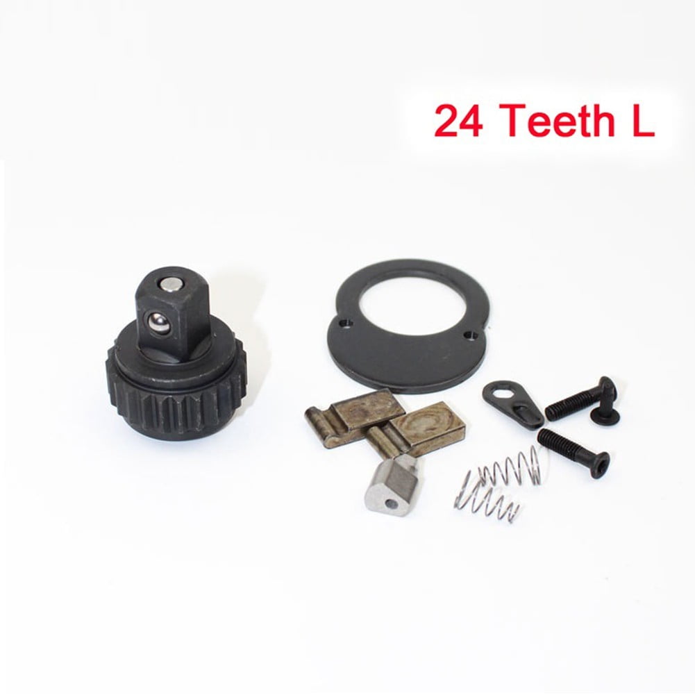 Ratchet Wrench Spanner Parts Socket Wrench 1 Set 24 Teeth Amphibious ...