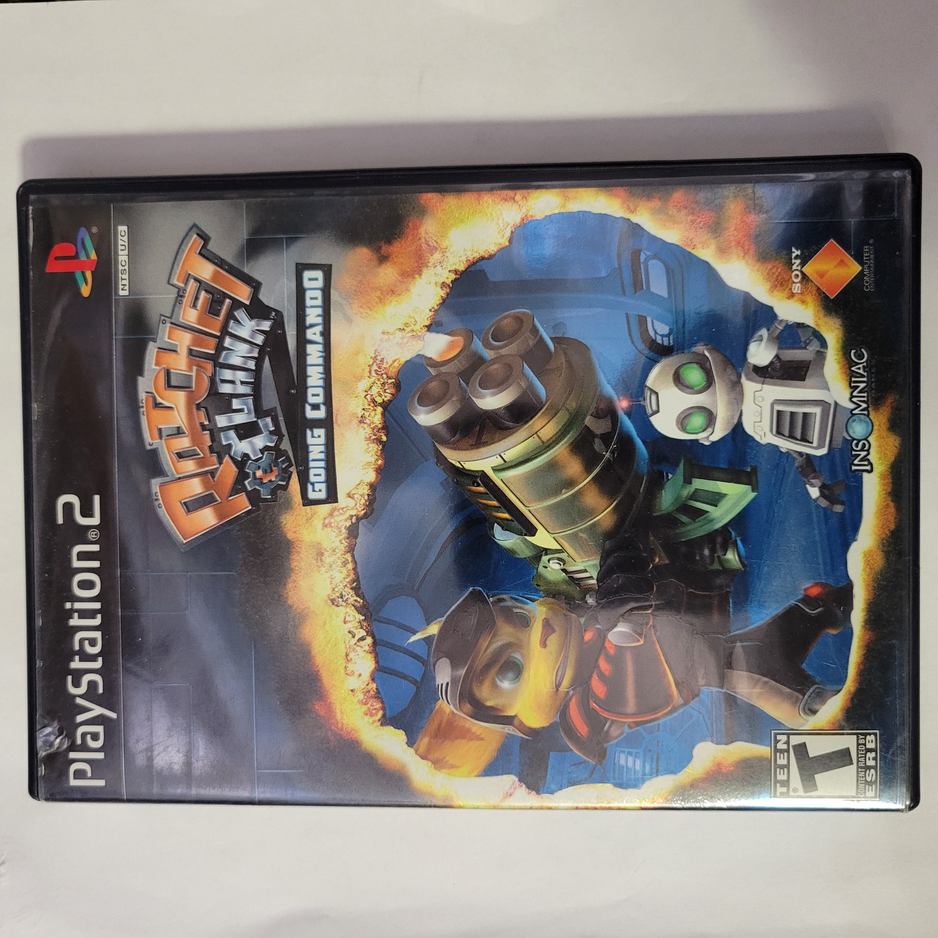 Restored Ratchet and Clank Going Commando - PS2 Playstation 2 ...