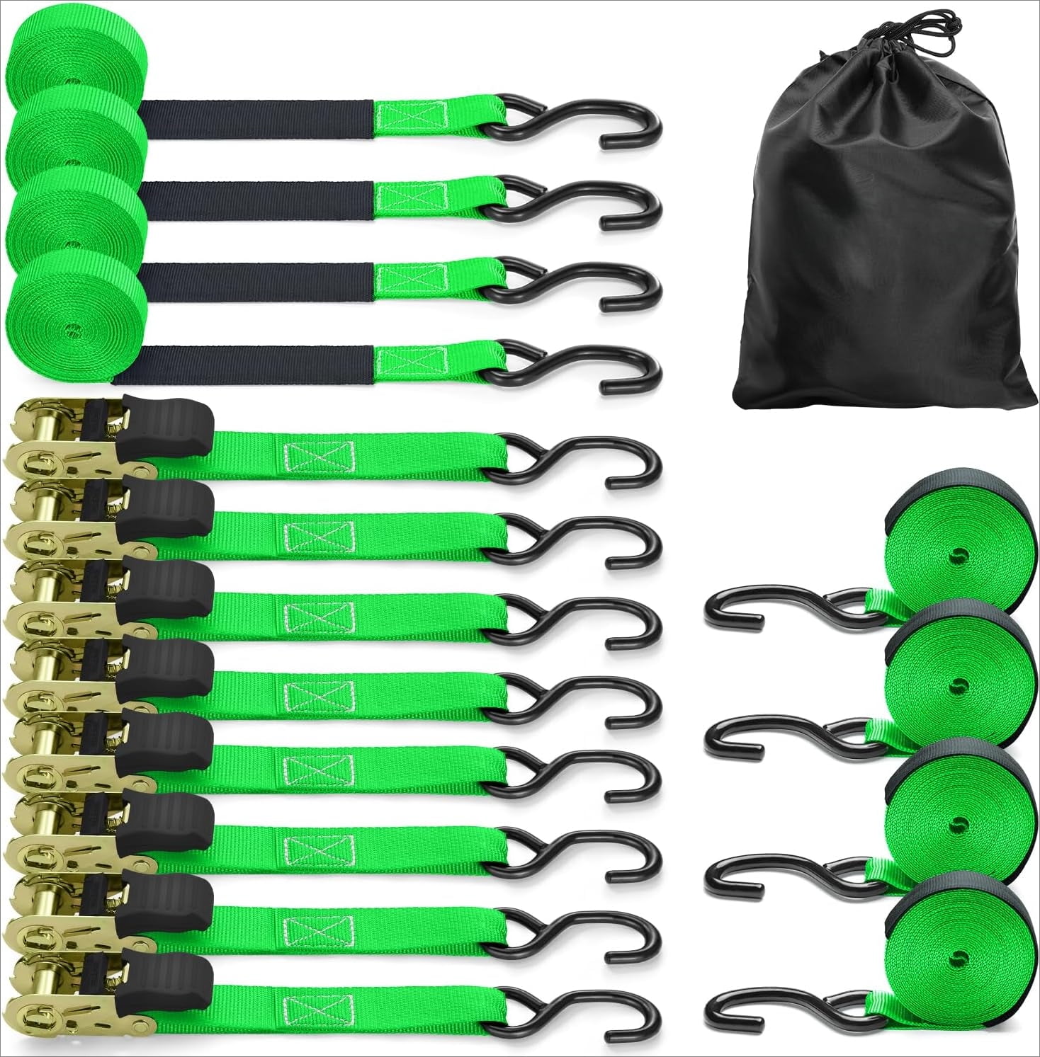 Ratchet binding strap -500 pound load limit, 1500 pound fracture limit ...