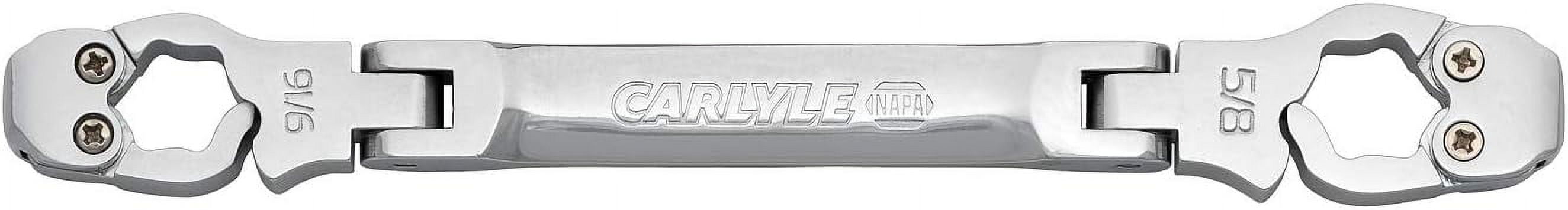 Ratcheting Flare Nut Brake Line Wrench Sae Double 9 16 5 8 For