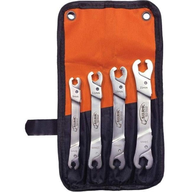 Ratcheting Line Wrench Set - 4 Piece - Walmart.com