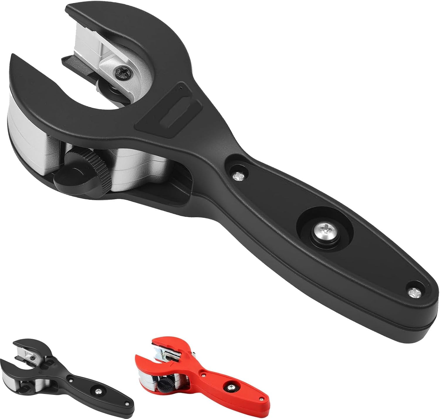 Ratcheting Pipe Cutter, One-hand Fast Pipe Cutting Tool, Ergonomic 2 in ...