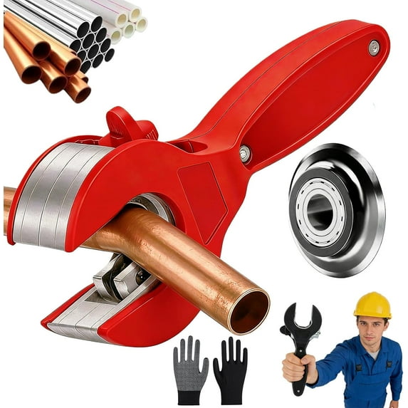 Ratcheting Pipe Cutter Tool, 2026 Upgraded Ratchet-type Pipe Cutter, 2 ...