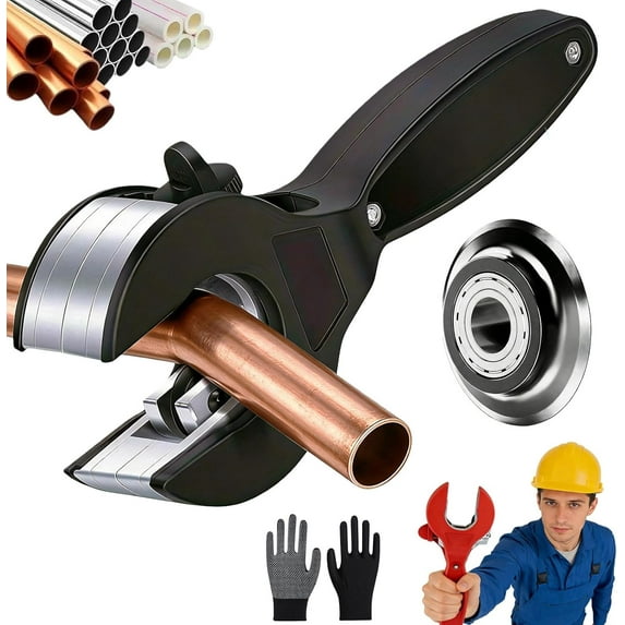 Ratcheting Pipe Cutter Tool, 2026 Upgraded Ratchet-type Pipe Cutter, 2 ...