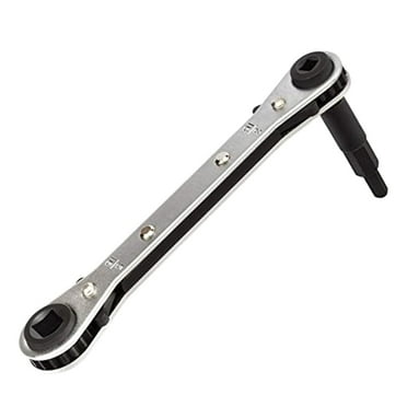"Zero Degree 1/4"" Drive Gearless Quick Release Ratchet, Nickel Plated ...