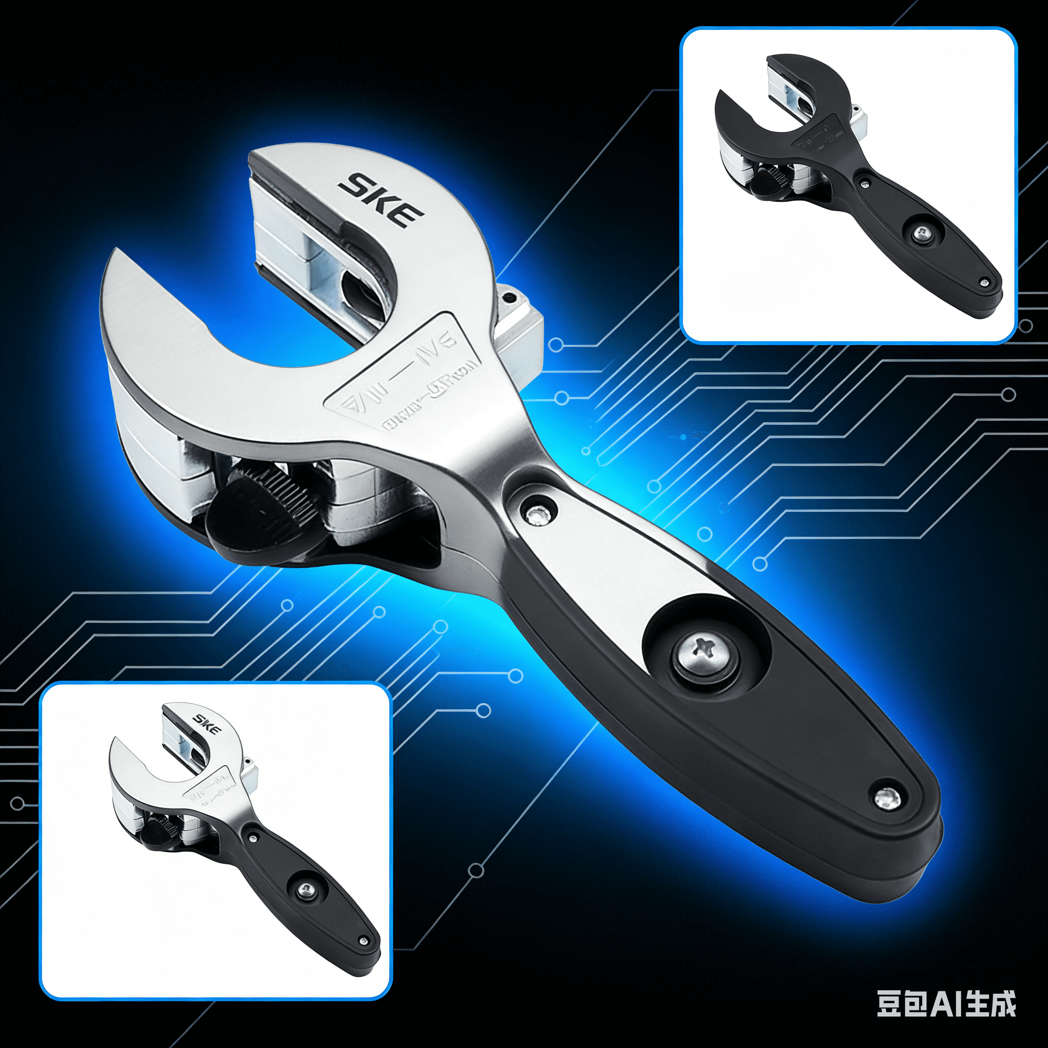Ratcheting Tubing Cutter, 2 in 1 Close Quarters Tube Compact Cutter ...