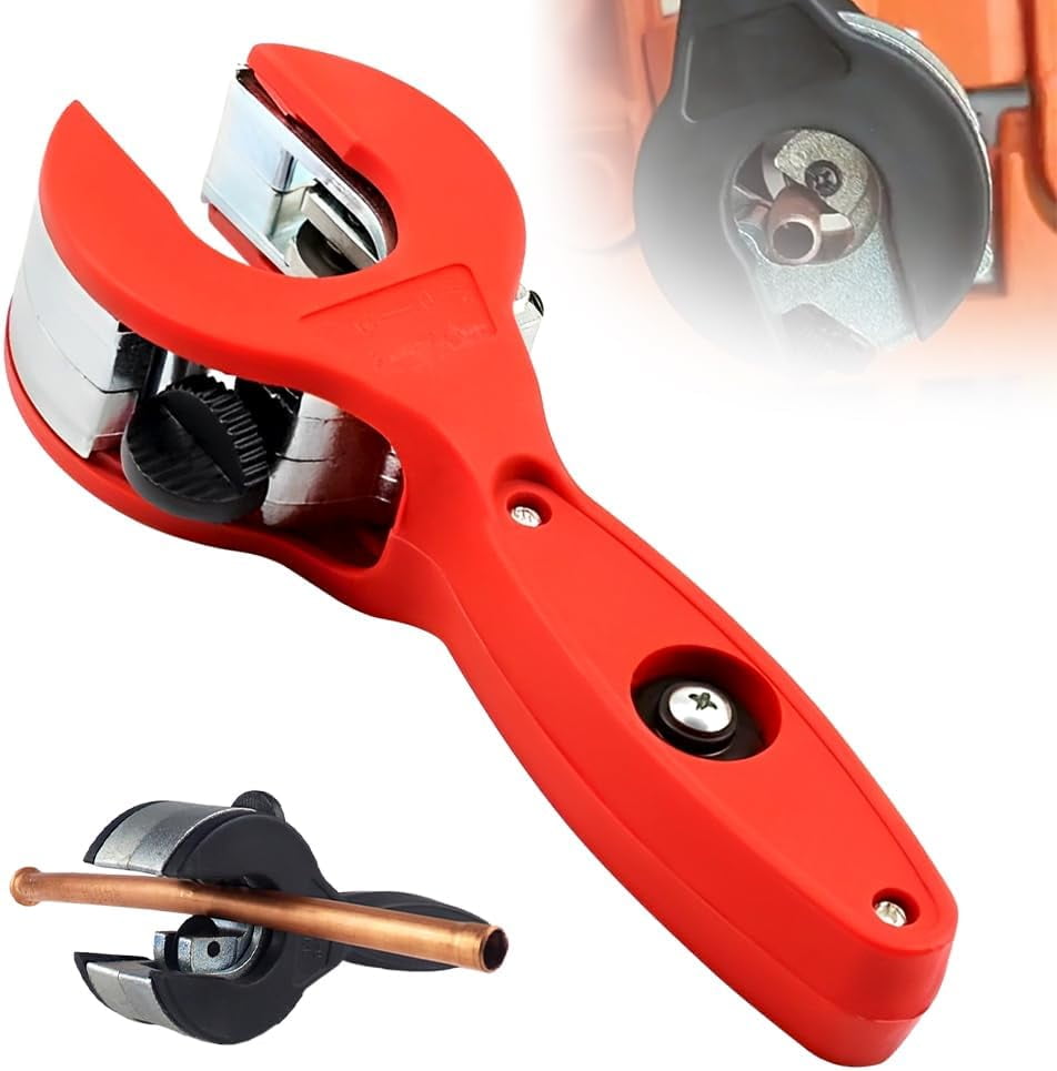 Ratcheting Tubing Cutter Tool, 2025 New 2 in 1 Ratcheting Tubing Cutter ...