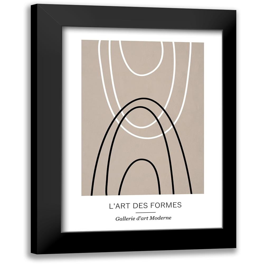Ratcliffe, Tiffany 11x14 Black Modern Framed Museum Art Print Titled - Formes - Walmart.com