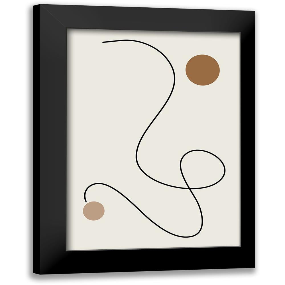 Ratcliffe, Tiffany 11x14 Black Modern Framed Museum Art Print Titled - The Line No.1 - Walmart.com
