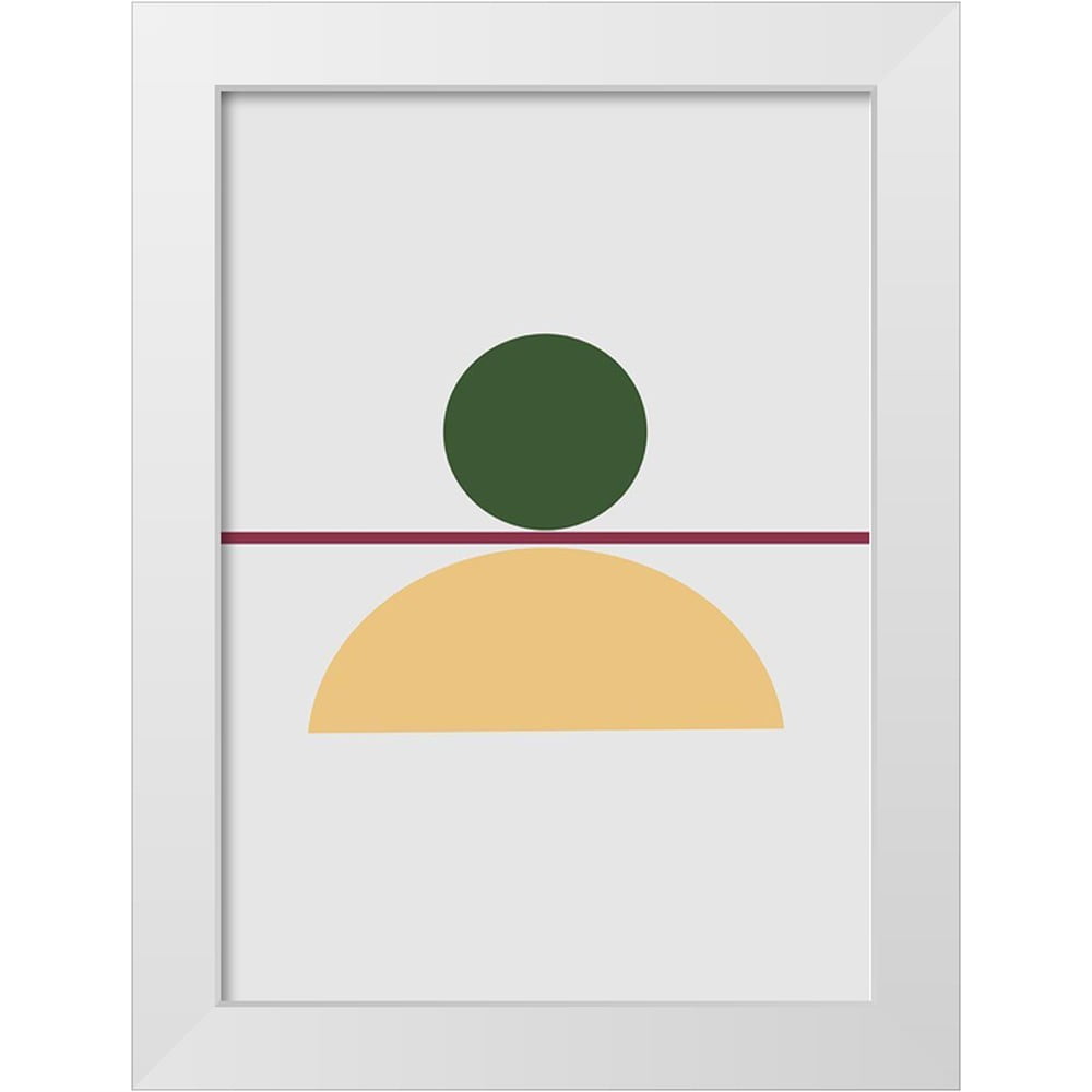 Ratcliffe, Tiffany 11x14 White Modern Wood Framed Museum Art Print Titled - Balance No.5 ...