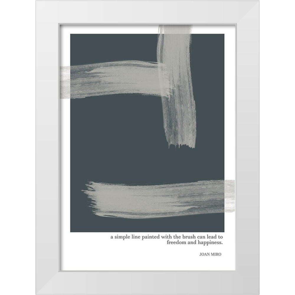 Ratcliffe, Tiffany 11x14 White Modern Wood Framed Museum Art Print Titled - Freedom and ...