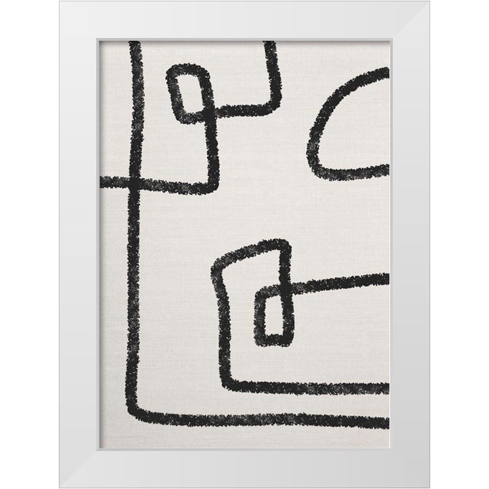 Ratcliffe, Tiffany 11x14 White Modern Wood Framed Museum Art Print Titled - The Journey No.1 ...