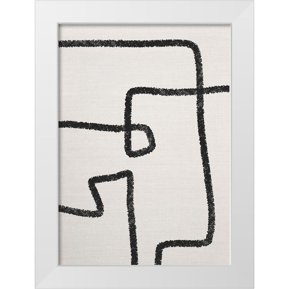 Ratcliffe, Tiffany 11x14 White Modern Wood Framed Museum Art Print Titled - The Journey No.2 ...