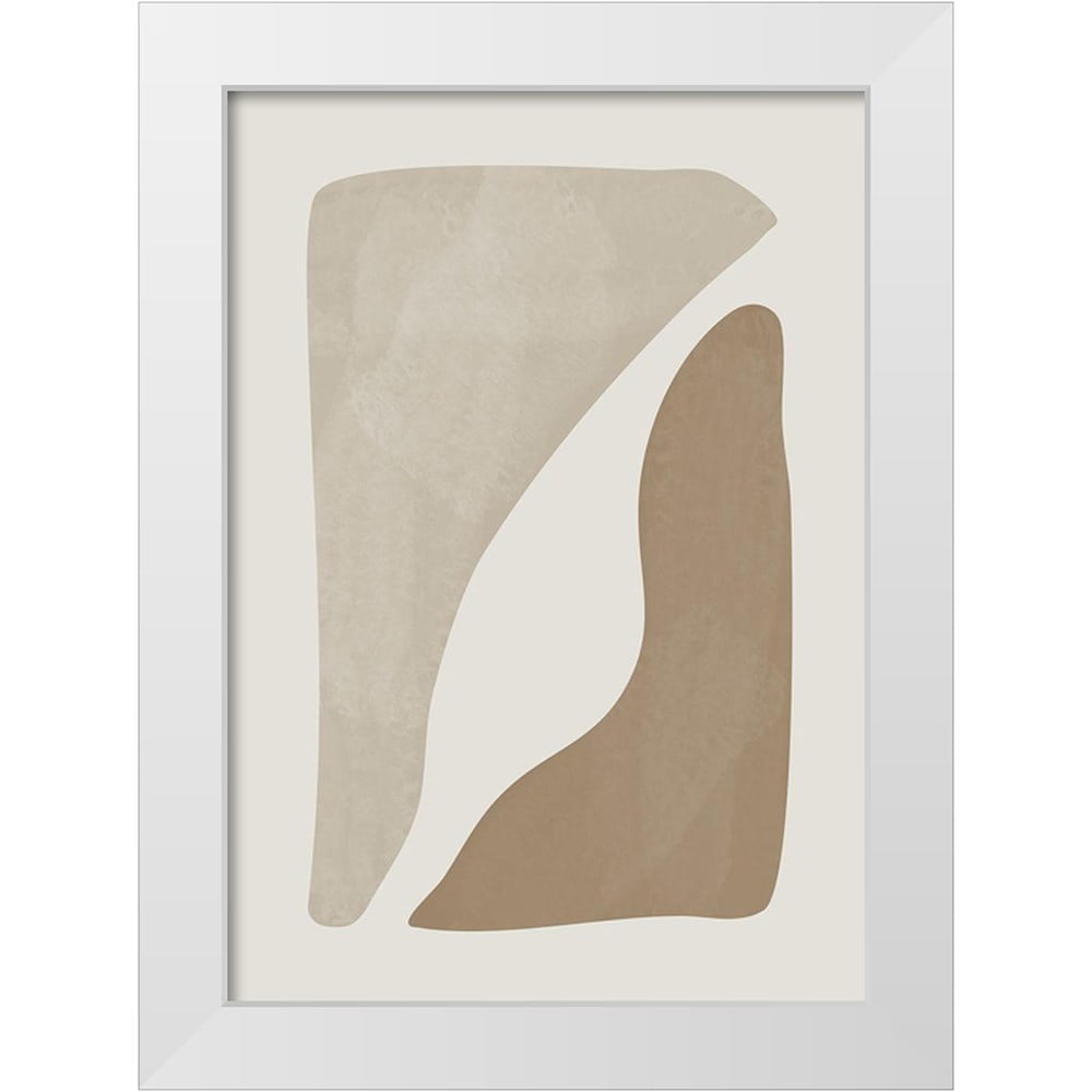 Ratcliffe, Tiffany 11x14 White Modern Wood Framed Museum Art Print Titled - Two Shapes - Walmart.com