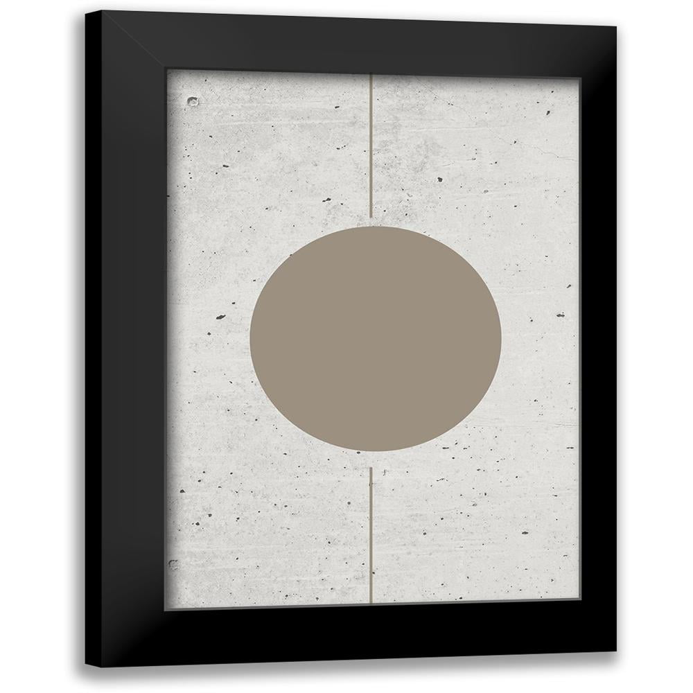 Ratcliffe, Tiffany 14x18 Black Modern Framed Museum Art Print Titled - Concrete Shapes No.2 ...