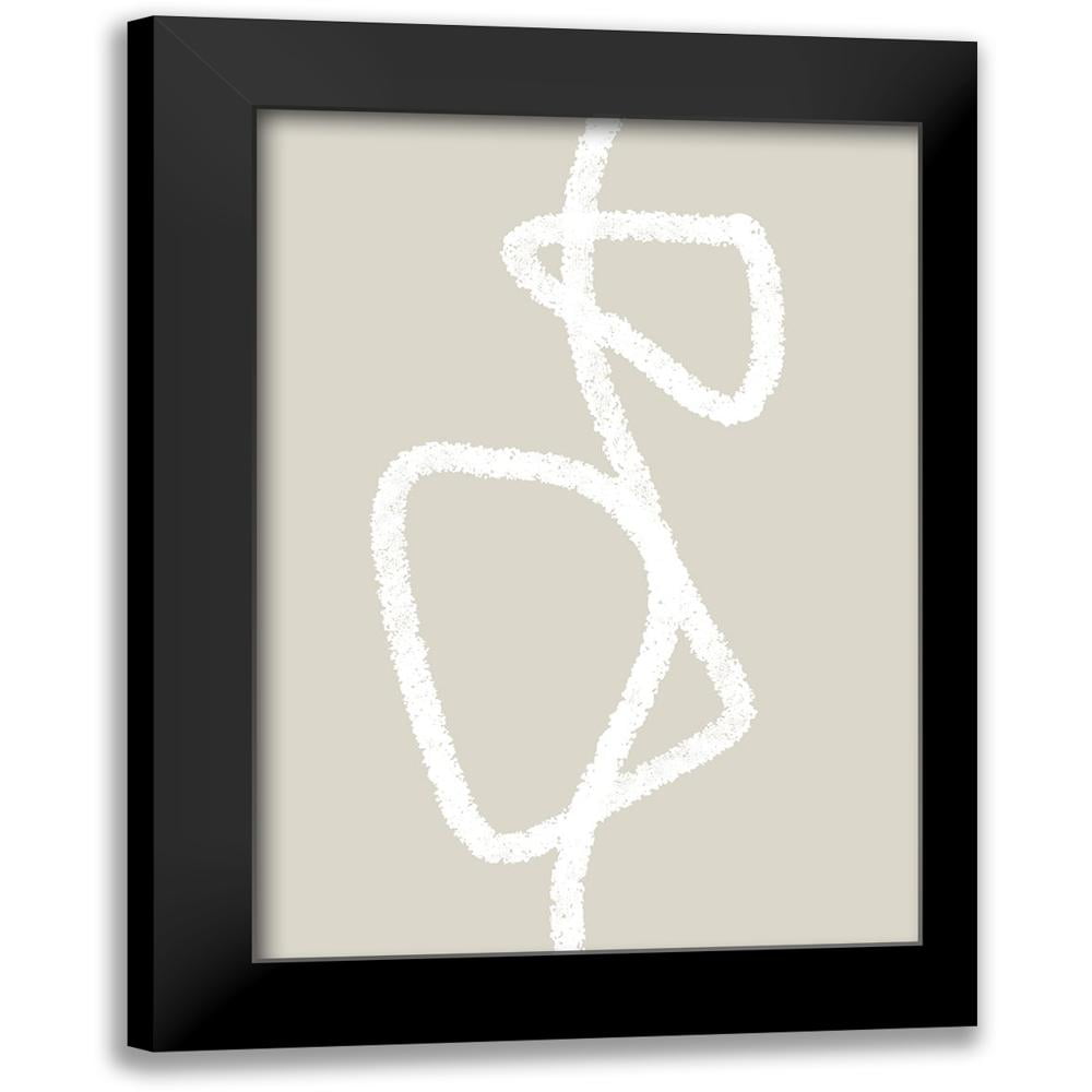 Ratcliffe, Tiffany 14x18 Black Modern Framed Museum Art Print Titled - Interlock No.2 - Walmart.com