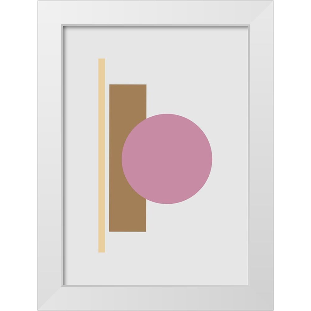 Ratcliffe, Tiffany 14x18 White Modern Wood Framed Museum Art Print Titled - Balance No.1 ...