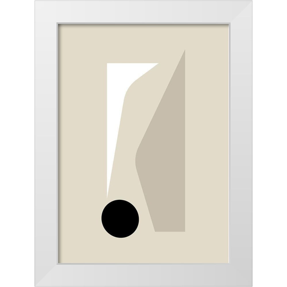 Ratcliffe, Tiffany 14x18 White Modern Wood Framed Museum Art Print Titled - Shard II - Walmart.com
