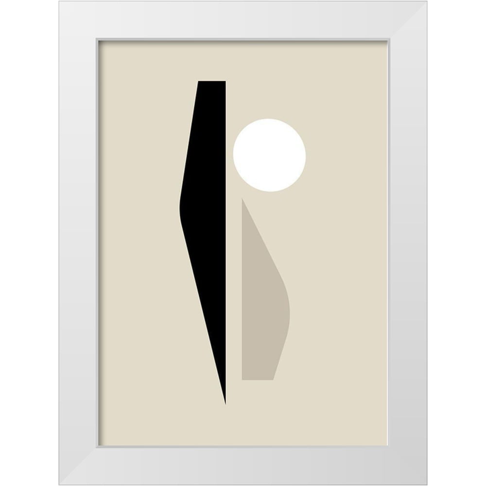 Ratcliffe, Tiffany 14x18 White Modern Wood Framed Museum Art Print Titled - Shard I - Walmart.com