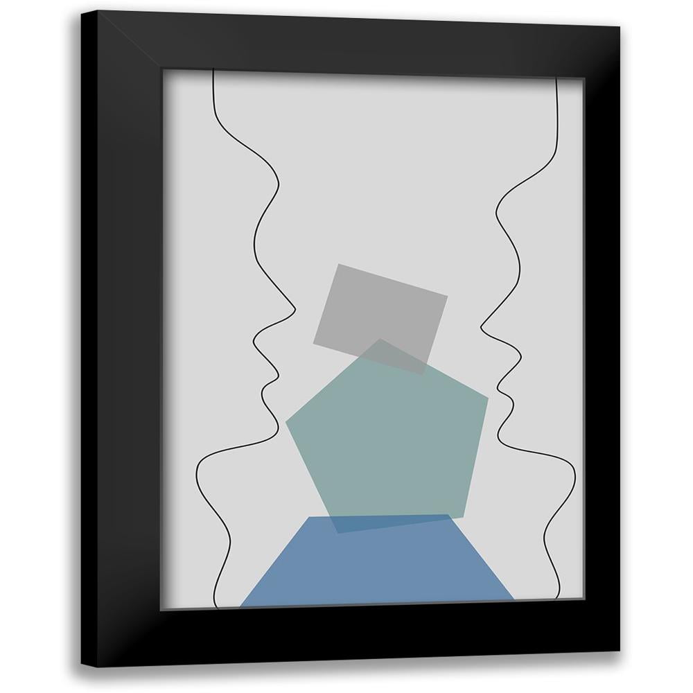 Ratcliffe, Tiffany 18x24 Black Modern Framed Museum Art Print Titled - Shared Thought - Walmart.com