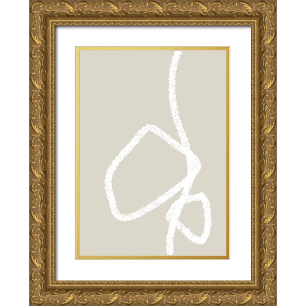 Ratcliffe, Tiffany 24x32 Gold Ornate Wood Framed with Double Matting ...