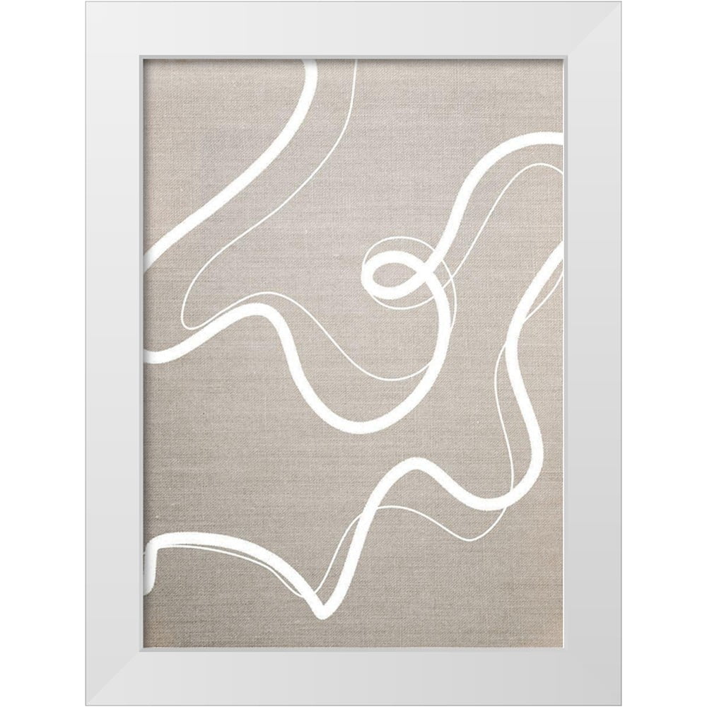 Ratcliffe, Tiffany 24x32 White Modern Wood Framed Museum Art Print Titled - Formation No.2 ...
