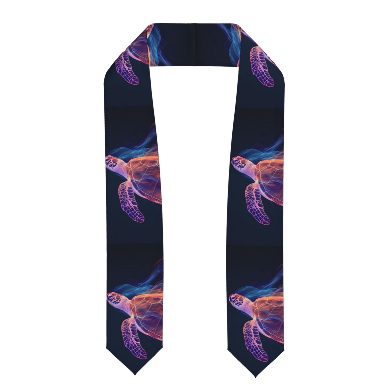 Rateoe Abstract Line Turtle Pattern Graduation Shawl Stole – Elegant ...