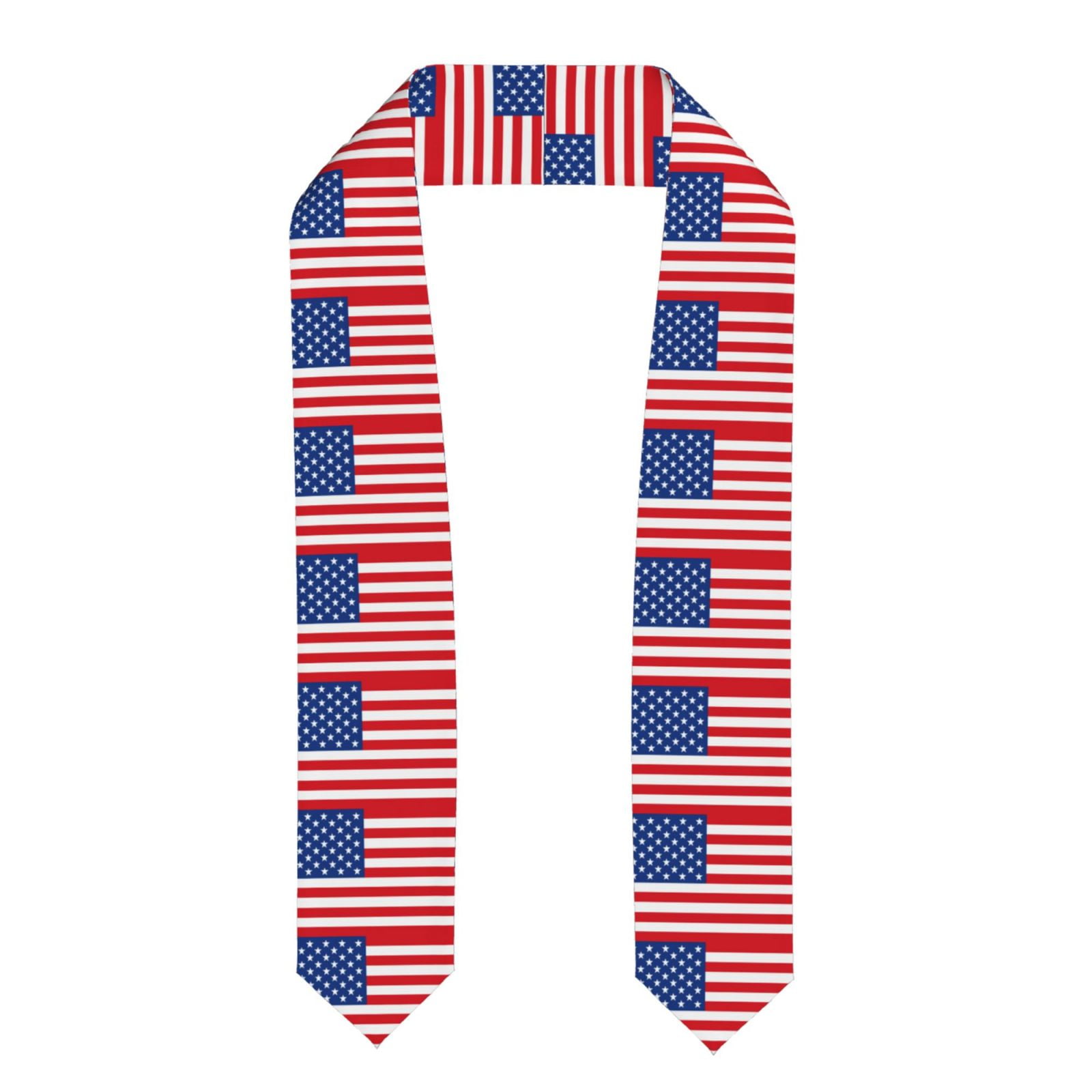 Rateoe America Flags3 Pattern Graduation Shawl Stole – Elegant Stole ...