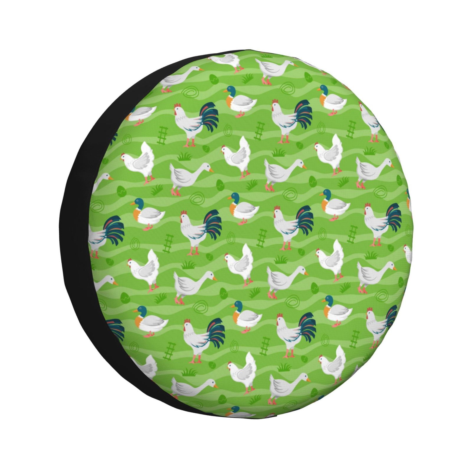 Rateoe Animal Farm Pattern Tire Cover Wheel Protectors Weatherproof ...