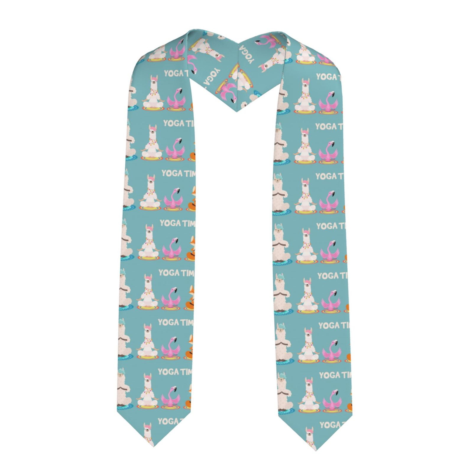 Rateoe Animal Meditation Pattern Graduation Shawl Stole – Elegant Stole ...