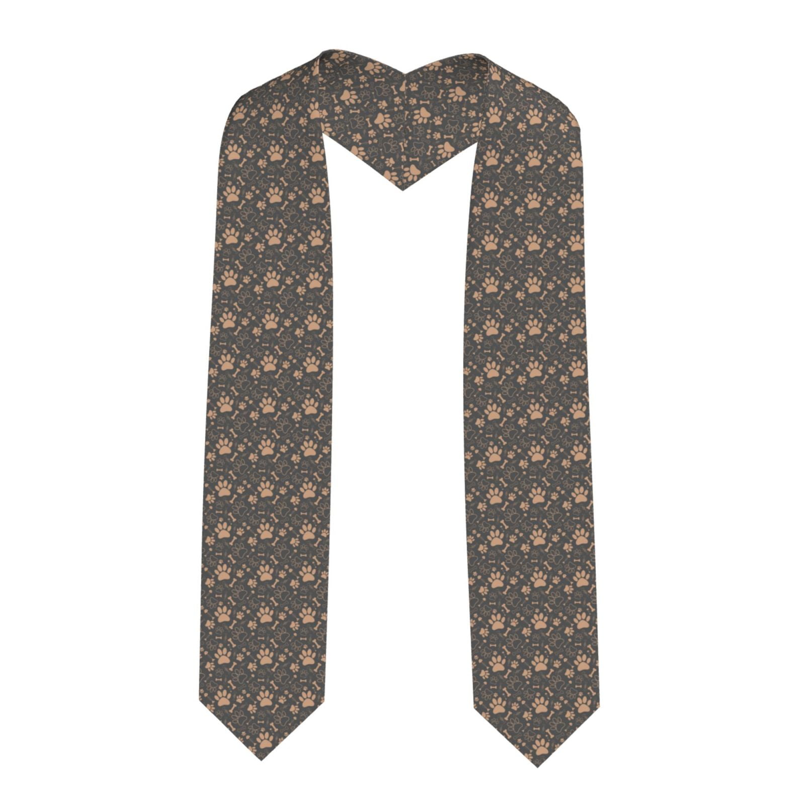 Rateoe Animal Paw Pattern Graduation Shawl Stole – Elegant Stole for ...